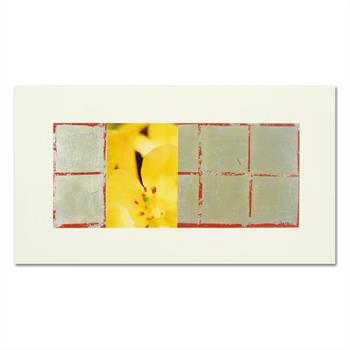 Liz Rider, "Aperture" Original Mixed Media Painting, Hand Signed with ...