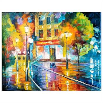 Leonid Afremov (1955-2019), Original Oil Painting on Canvas, Hand ...