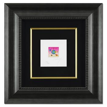 Peter Max, "Cosmic Runner with Planets" Framed Limited Edition ...