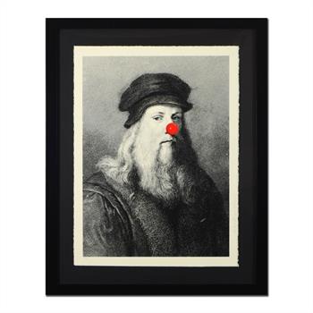 Mr Brainwash, "Leo Keep Smiling" Framed Limited Edition Silk Screen ...