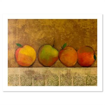 Mindeli, "Maison De Pays" Original Mixed Media, Hand Signed with Letter ...