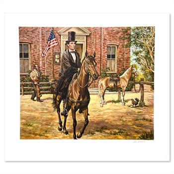 Lee Dubin, "The Circuit Lawyer" Limited Edition Lithograph, Numbered ...