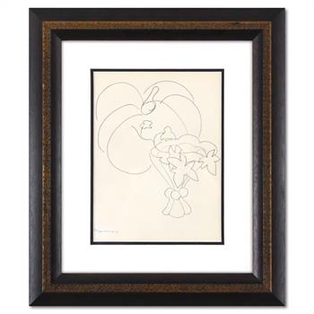 Pierre Henri Matisse (1869-1954), Framed Lithograph, Plate Signed with ...