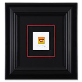 Peter Max, "Smile" Framed Limited Edition Lithograph, Numbered 496/500 ...