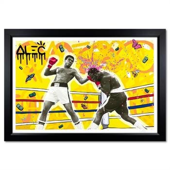 Alec Monopoly, "Ali #1" Framed Limited Edition, Numbered 97/150 and ...