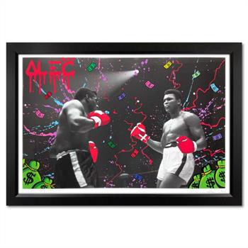 Alec Monopoly, "Ali #2" Framed Limited Edition, Numbered 96/150 and ...