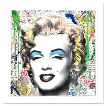 Mr. Brainwash, "Marilyn Monroe" Framed Unique (UNIQ) Mixed Media, Hand ...