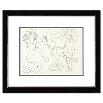 Pierre Henri Matisse (1869-1954), Framed Lithograph, Plate Signed with ...