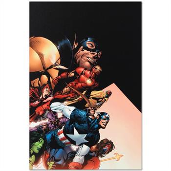 Marvel Comics "Avengers #500" Numbered Limited Edition Canvas by David ...