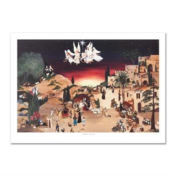 Deneille Spohn Moes, "Bethlehem Morning" Limited Edition Lithograph on ...