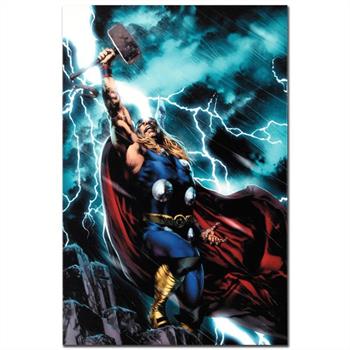 Marvel Comics "Thor First Thunder #1" Numbered Limited Edition Canvas ...