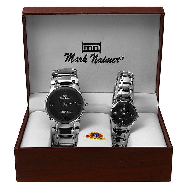 MARK NAIMER New Stylish His and Hers Watch Set | Property Room