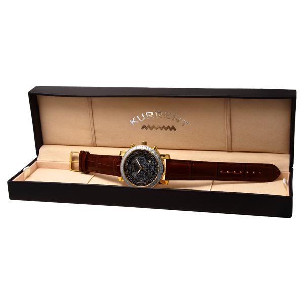 KURRENT New Diamond Chrono Watch RETAIL $645 | Property Room