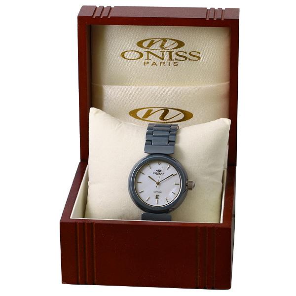 ONISS Brand New All Ceramic Swiss Movement Watch with Mother of Pearl ...