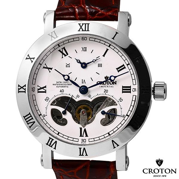 CROTON New Stainless Steel Automatic Watch RETAIL $750 | Property Room