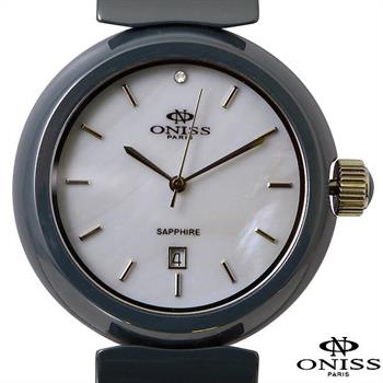 ONISS Brand New All Ceramic Swiss Movement Watch with Mother of Pearl ...