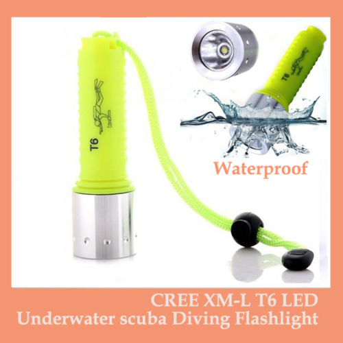 NEW CREE XML T6 1600 Lumens Bright Mini LED Diving Flashlight Torch ...