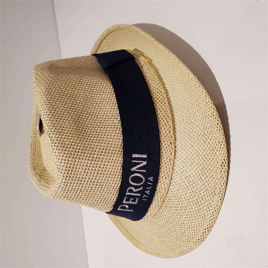 Peroni Fedora Straw Hat Unisex New with Tags | Property Room