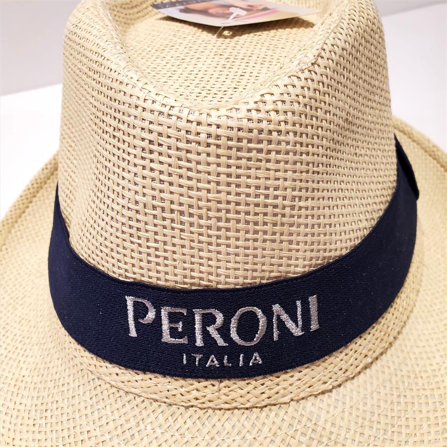Peroni Fedora Straw Hat Unisex New with Tags | Property Room