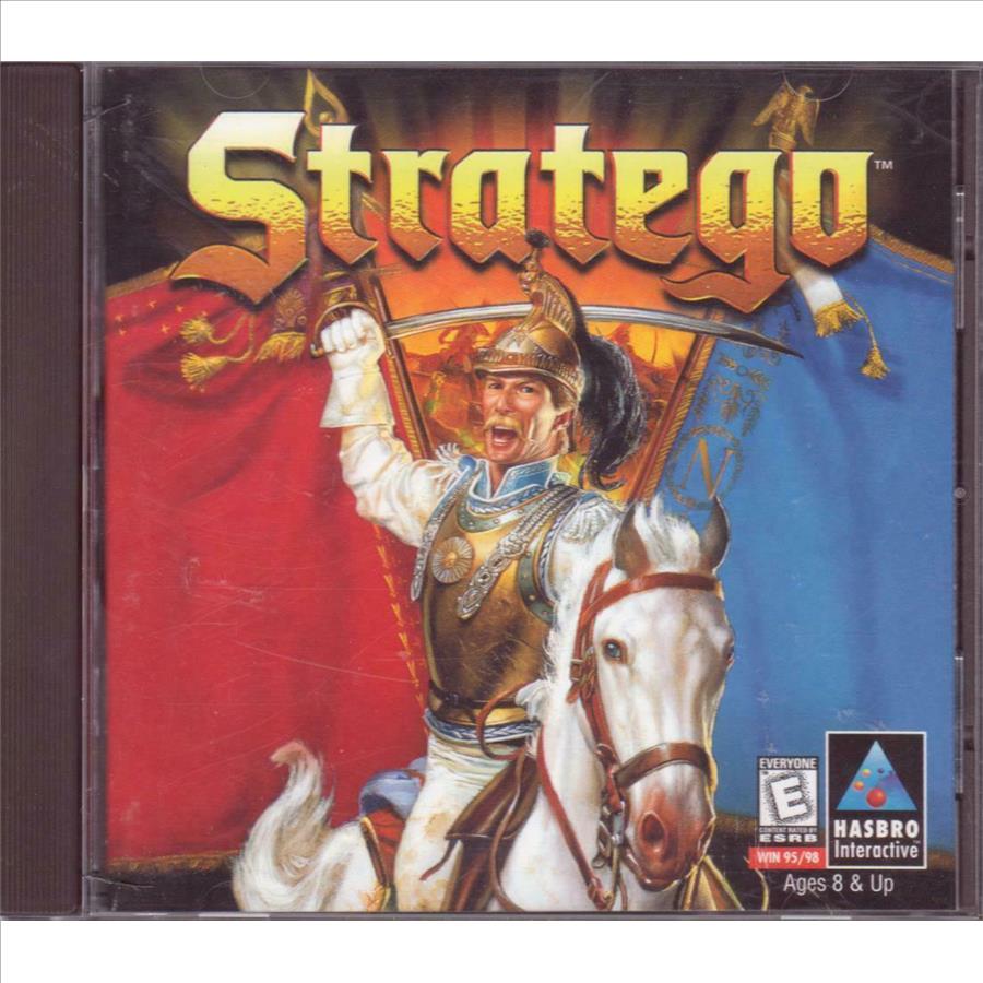 PC CD-ROM Game STRATEGO Hasbro Interactive Board Game Classic Windows ...