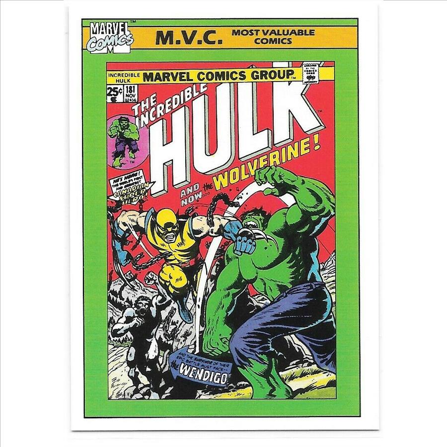 1990 Marvel Super Heroes Trading Card Series 1 Impel Incredible Hulk ...