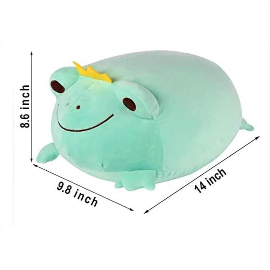 Mint Green Super Soft Frog Flush Stuffed Animal | Property Room
