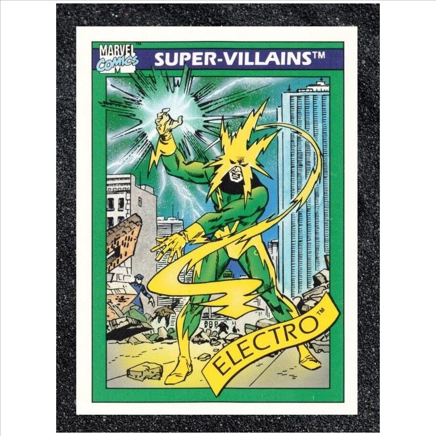 1990 Marvel Impel Electro Super-Villains Trading Card #58 | Property Room