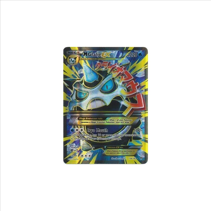 Mega Glalie EX - 156/162 - Pokemon Breakthrough XY Full Art Ultra Rare ...