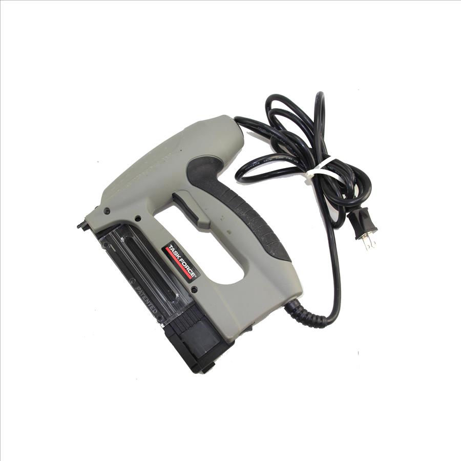 Task Force Electric 5/8 -- 1 1/4 Heavy Duty Brad Nailer Gun ETT3212N, w ...