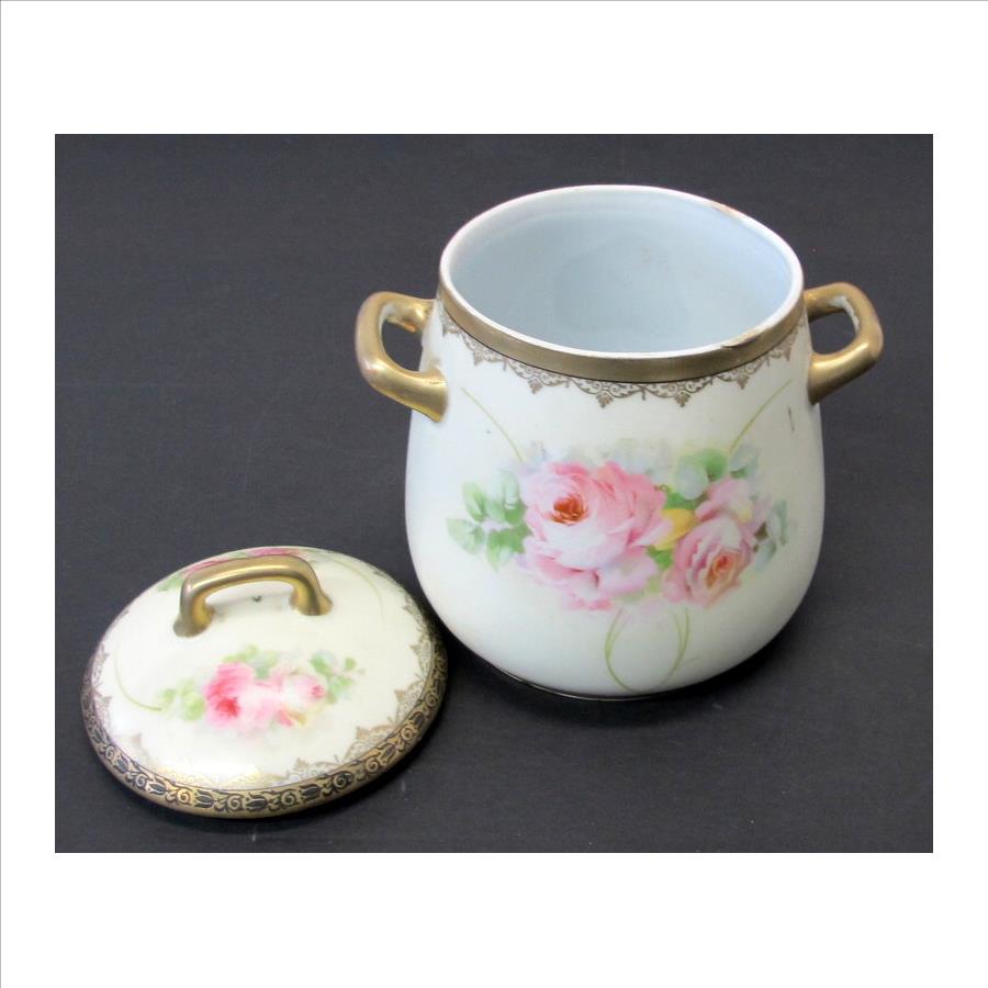 Antique Porcelain Condensed Milk/Jam Container | Property Room
