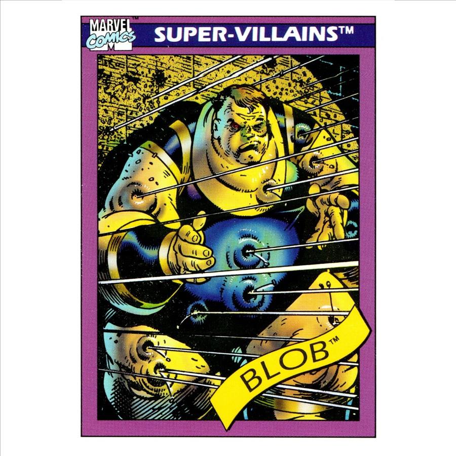 1990 Impel Marvel Universe Series 1 Trading Card #71 BLOB Super ...