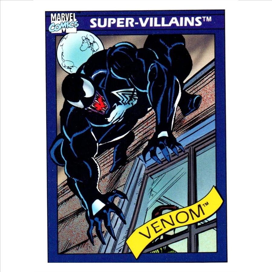 1990 Impel Marvel Universe Series 1 Trading Card #73 Venom Super ...