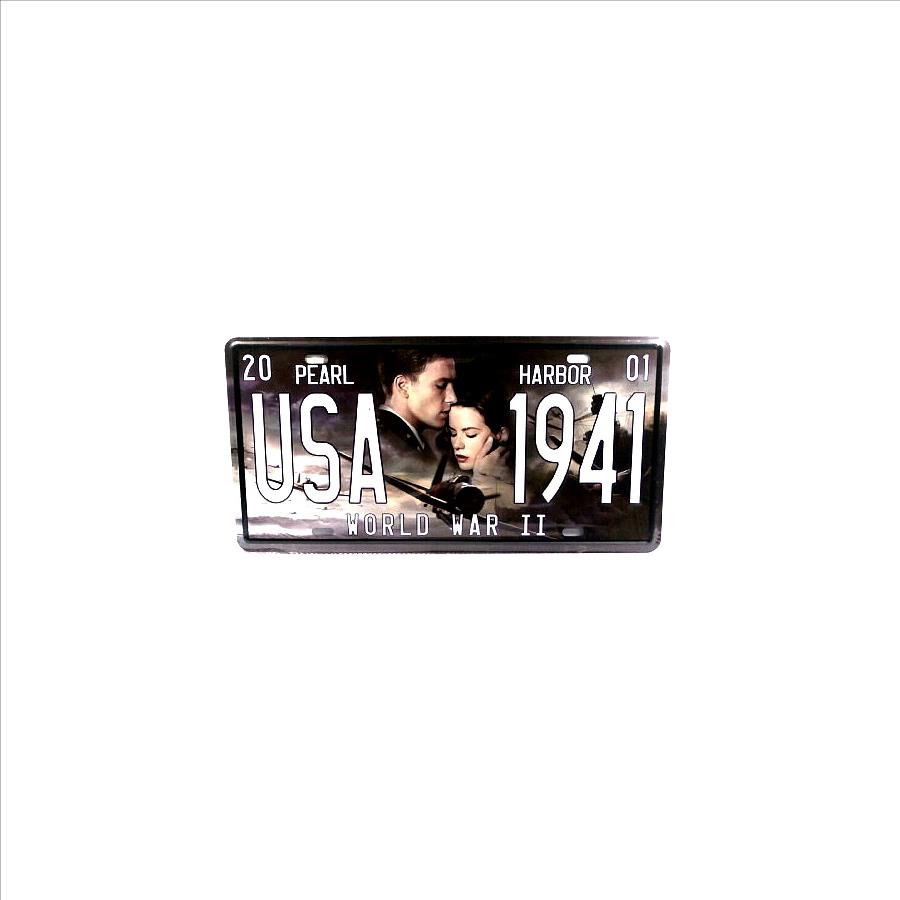 USA Pearl Harbor WWII Metal Licence Plate | Property Room