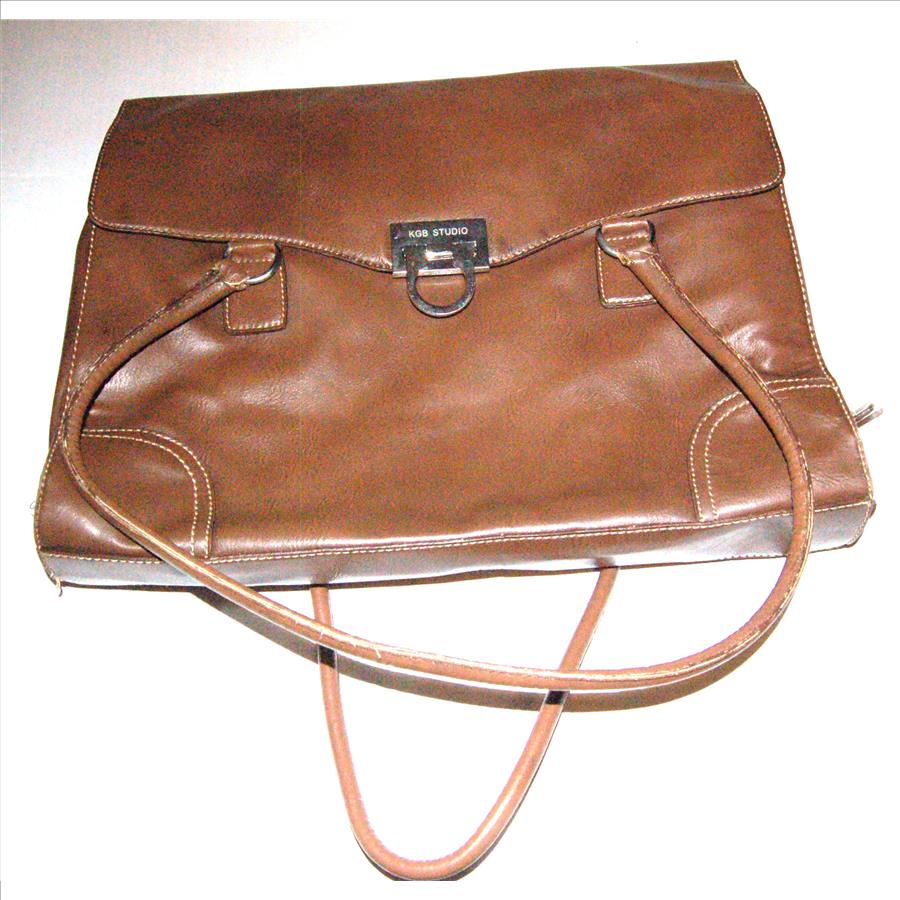 KGB STUDIO Clutch Leather Purse | Property Room