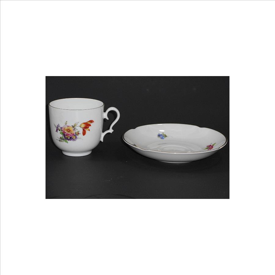 Antique Porcelain Kaiser Tea Cup Set | Property Room