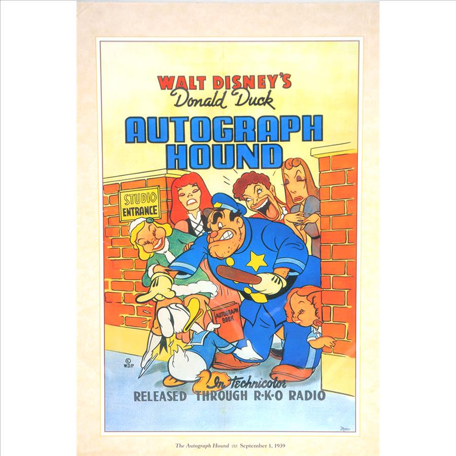 Walt Disney's "Autograph Hound" Movie Art - 1947 Movie Release Date ...