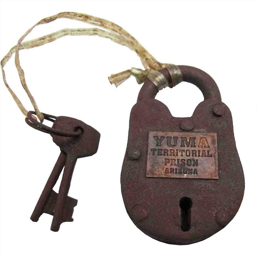Yuma Territorial Prison Arizona Replica Lock | Property Room