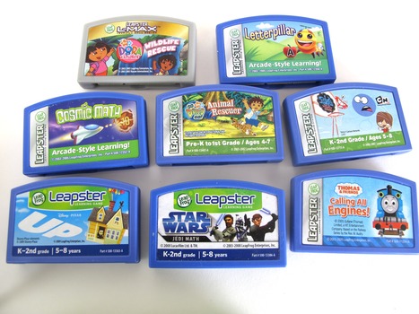 LeapFrog Leapster 2 Learning Game System with 8 Games | Property Room