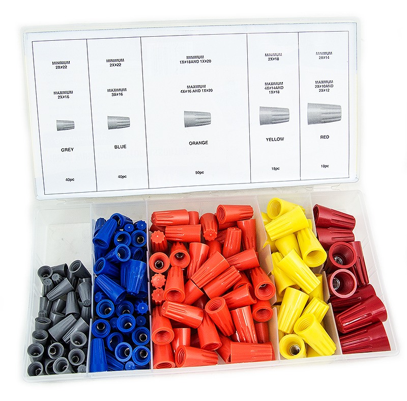 158 pc Electrical Wire Connectors | Property Room
