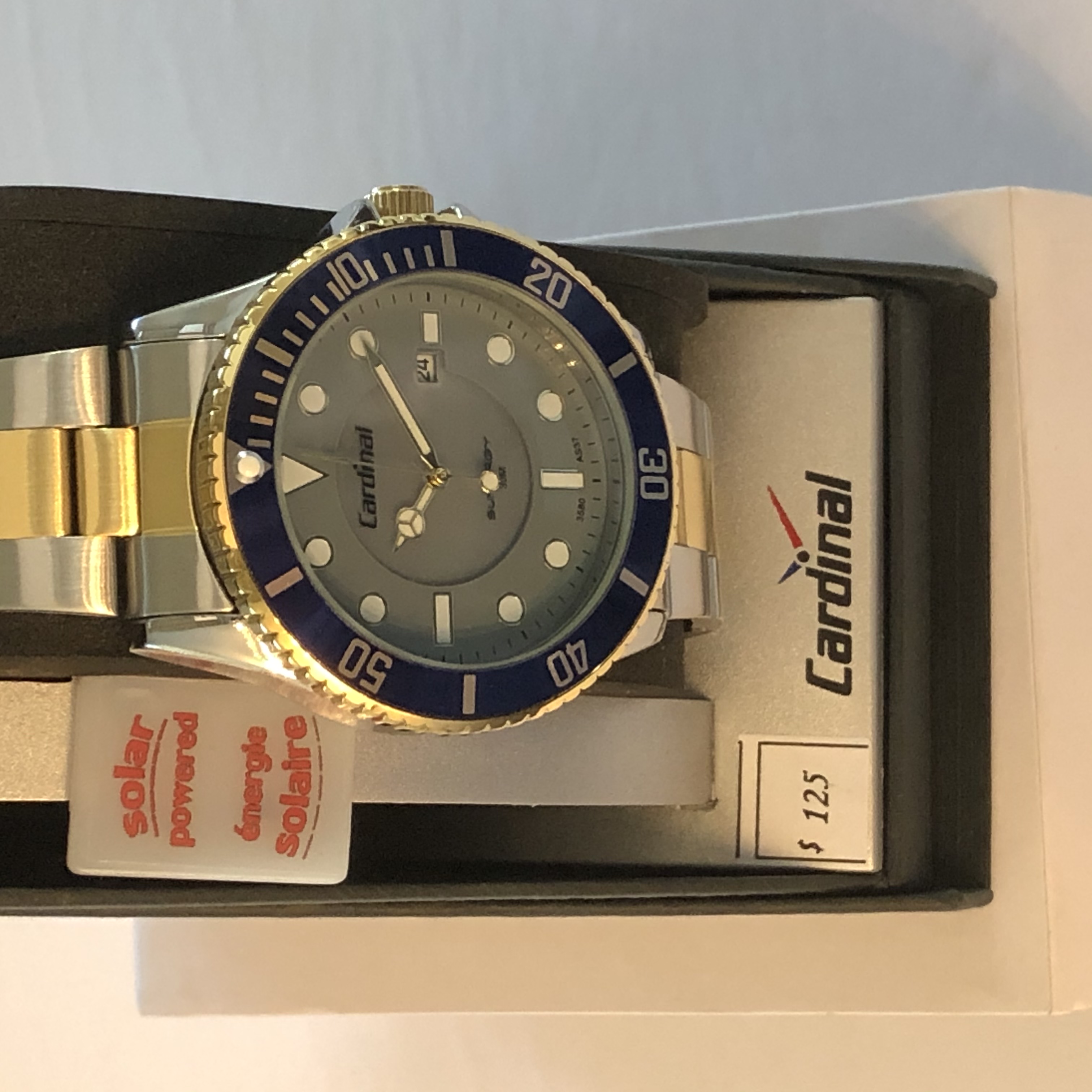 Cardinal Solar Powered Watch New $125.00 | Property Room