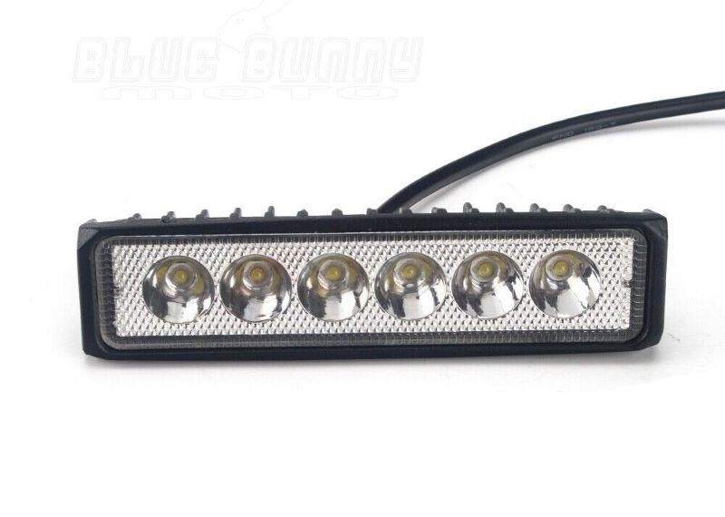 Universal Dirt Bike 6 LED Light Bar 12V/24V Work Light Off Road For ...