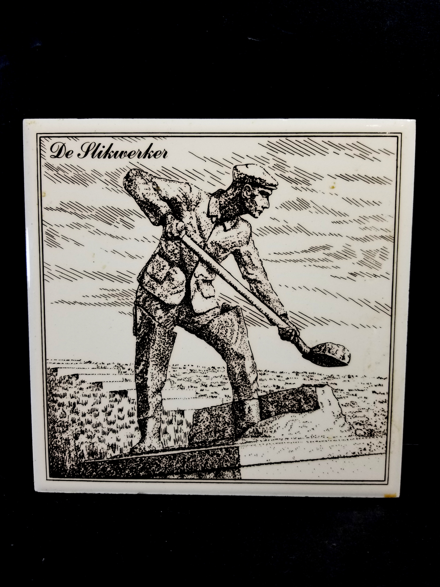 VTG Hand Painted W German Tile | Property Room