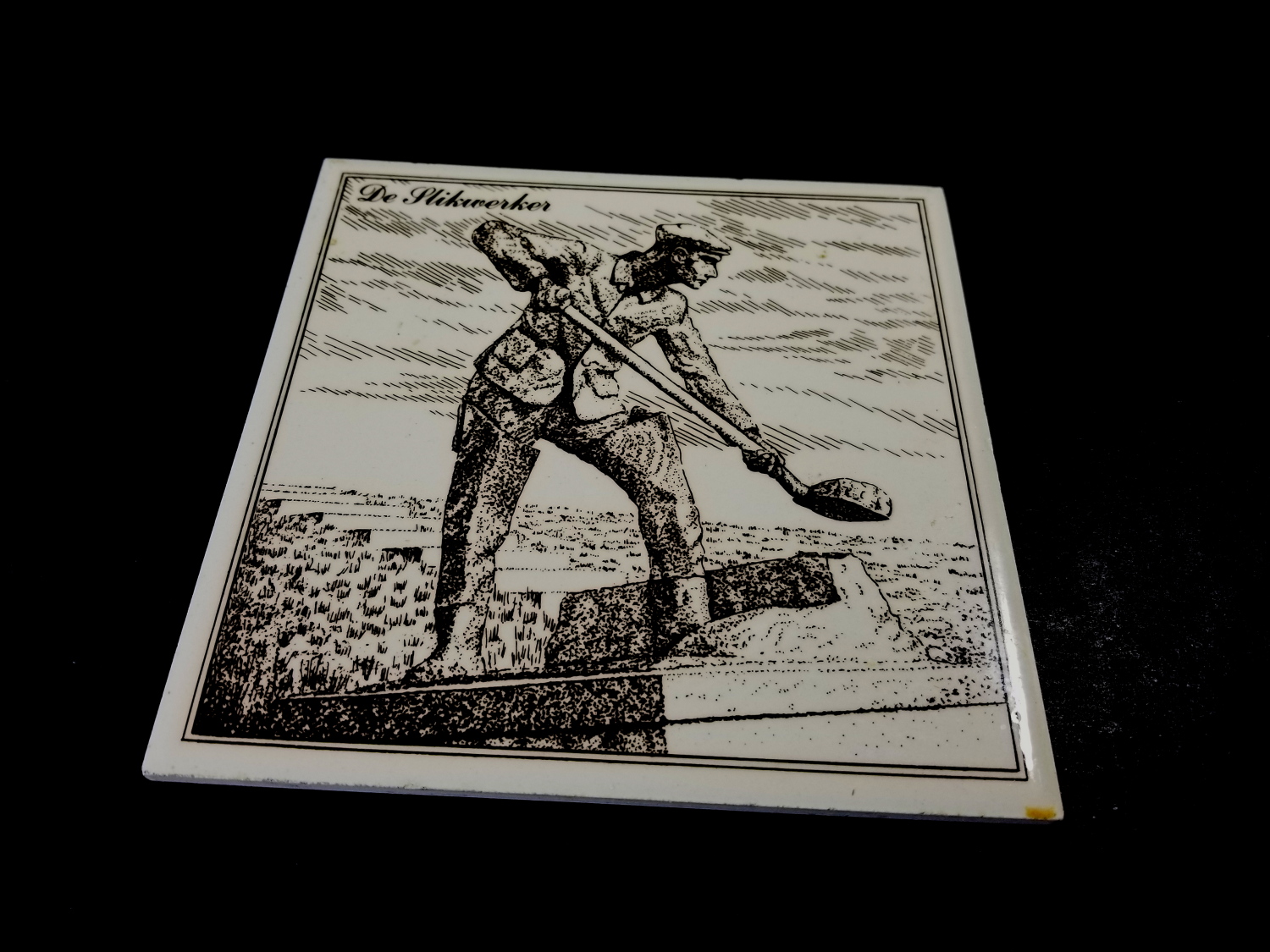 VTG Hand Painted W German Tile | Property Room