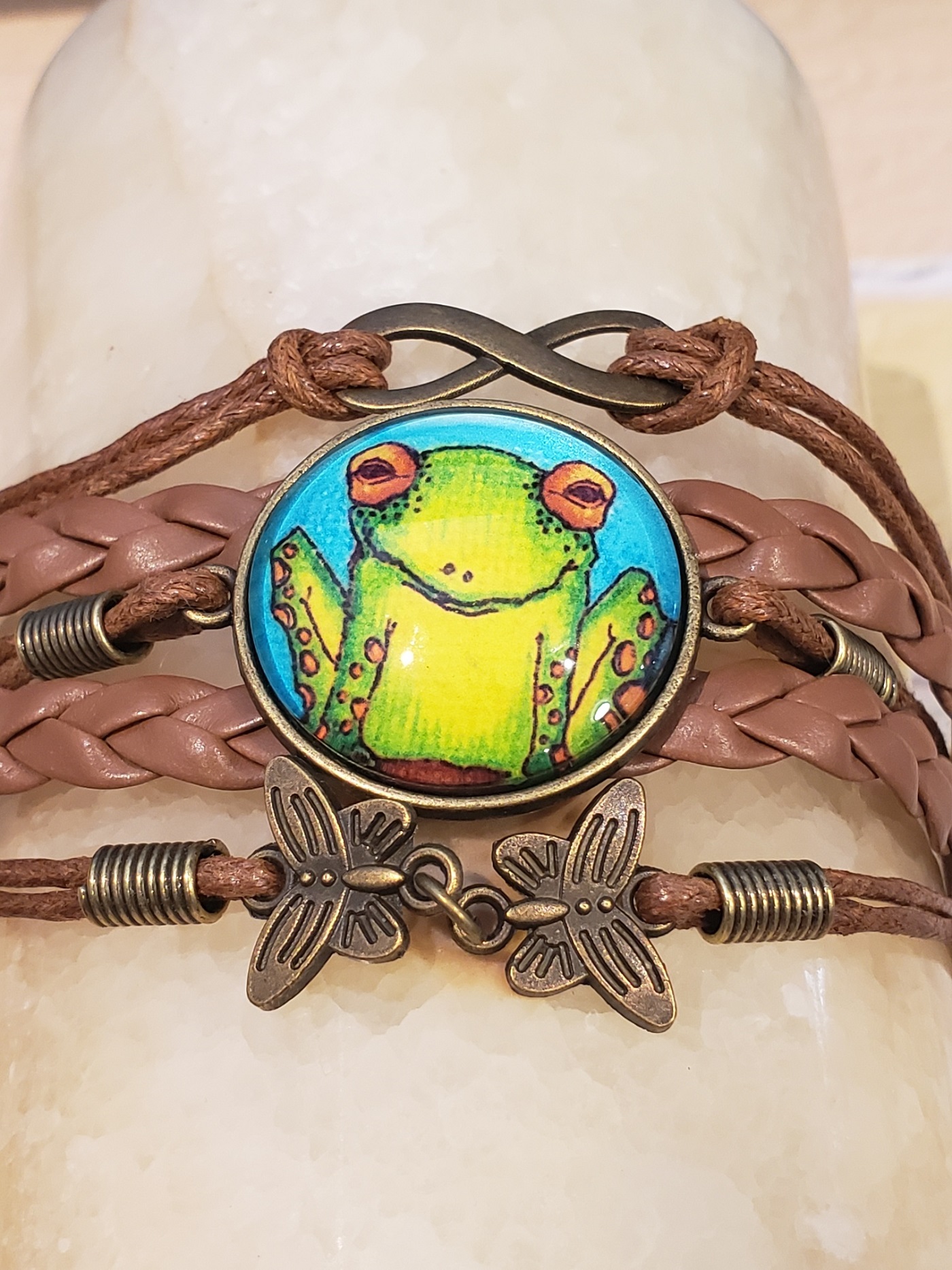 Fashion Multi-layer Infinity-Frog-Butterfly Woven Bracelet | Property Room