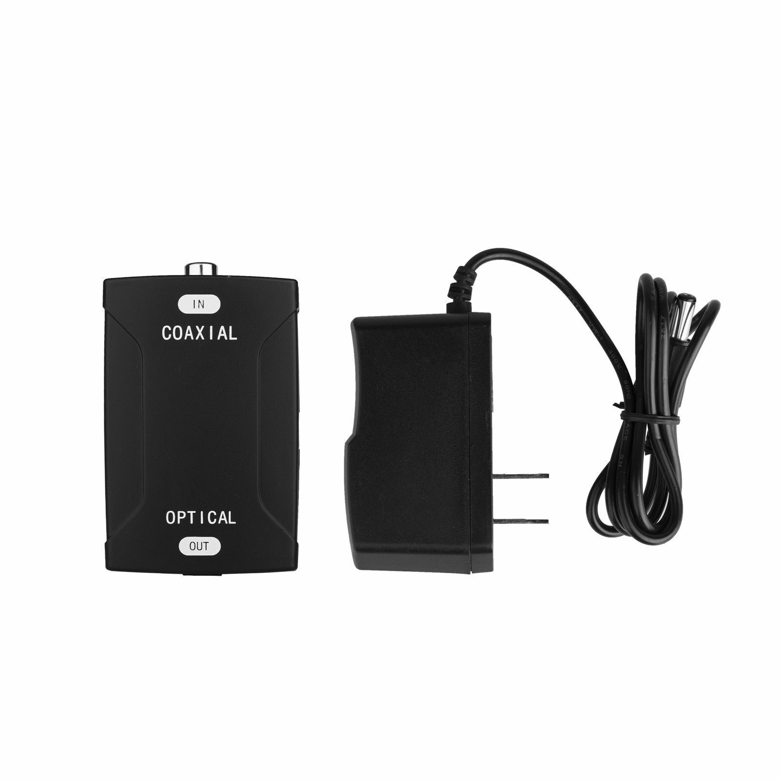 Coaxial to Toslink Converter Optical Digital Audio Format 24bit 96KHz ...