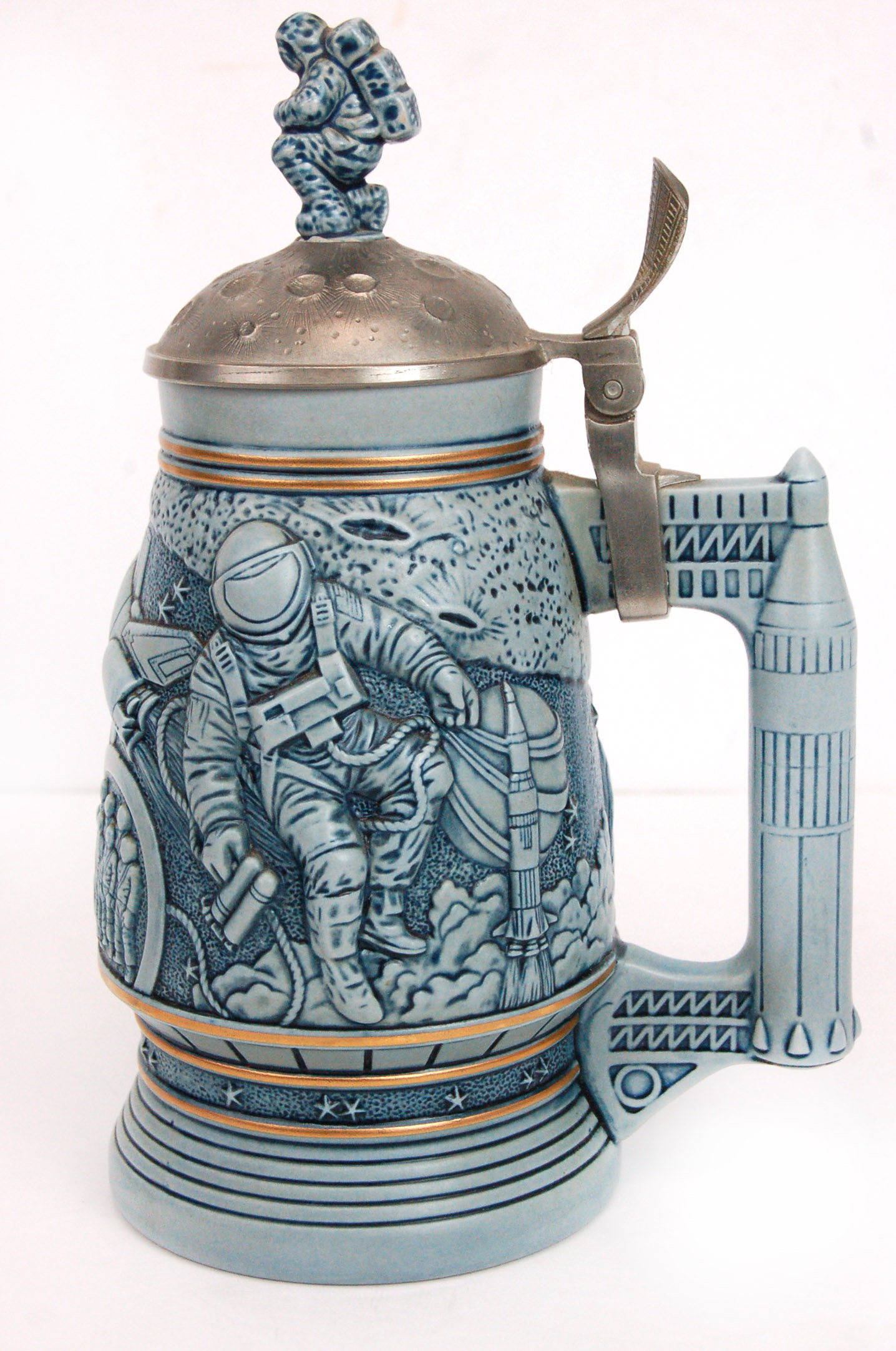 Unique Collectable AVON "CONQUEST OF SPACE" BEER STEIN | Property Room