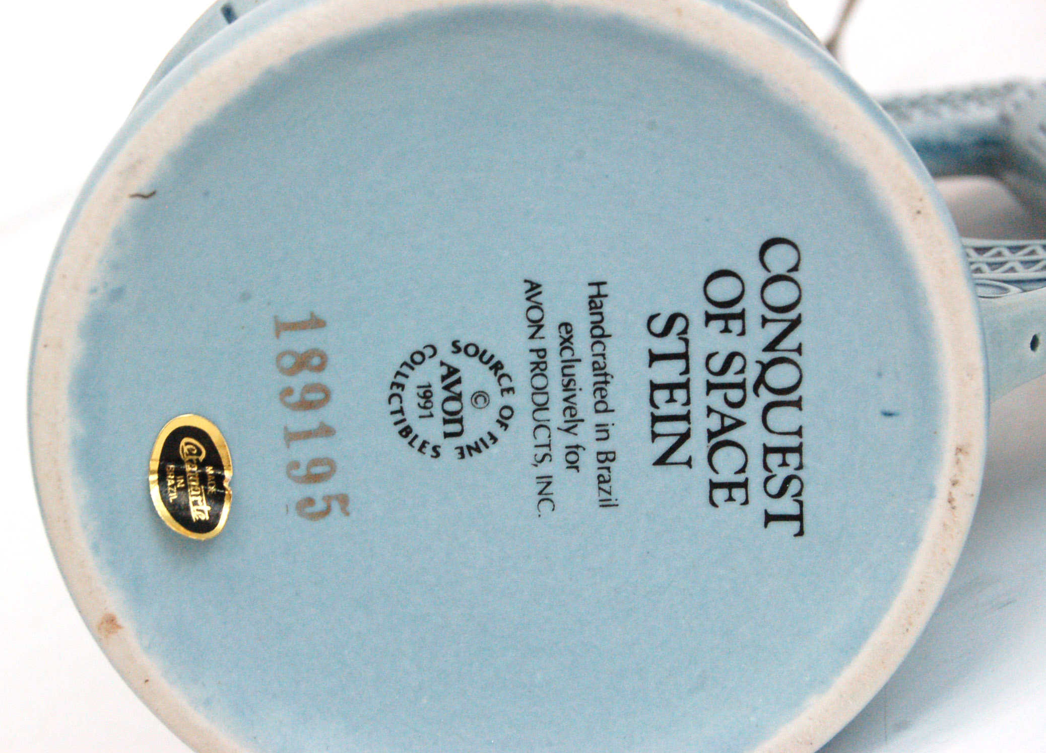 Unique Collectable AVON "CONQUEST OF SPACE" BEER STEIN | Property Room