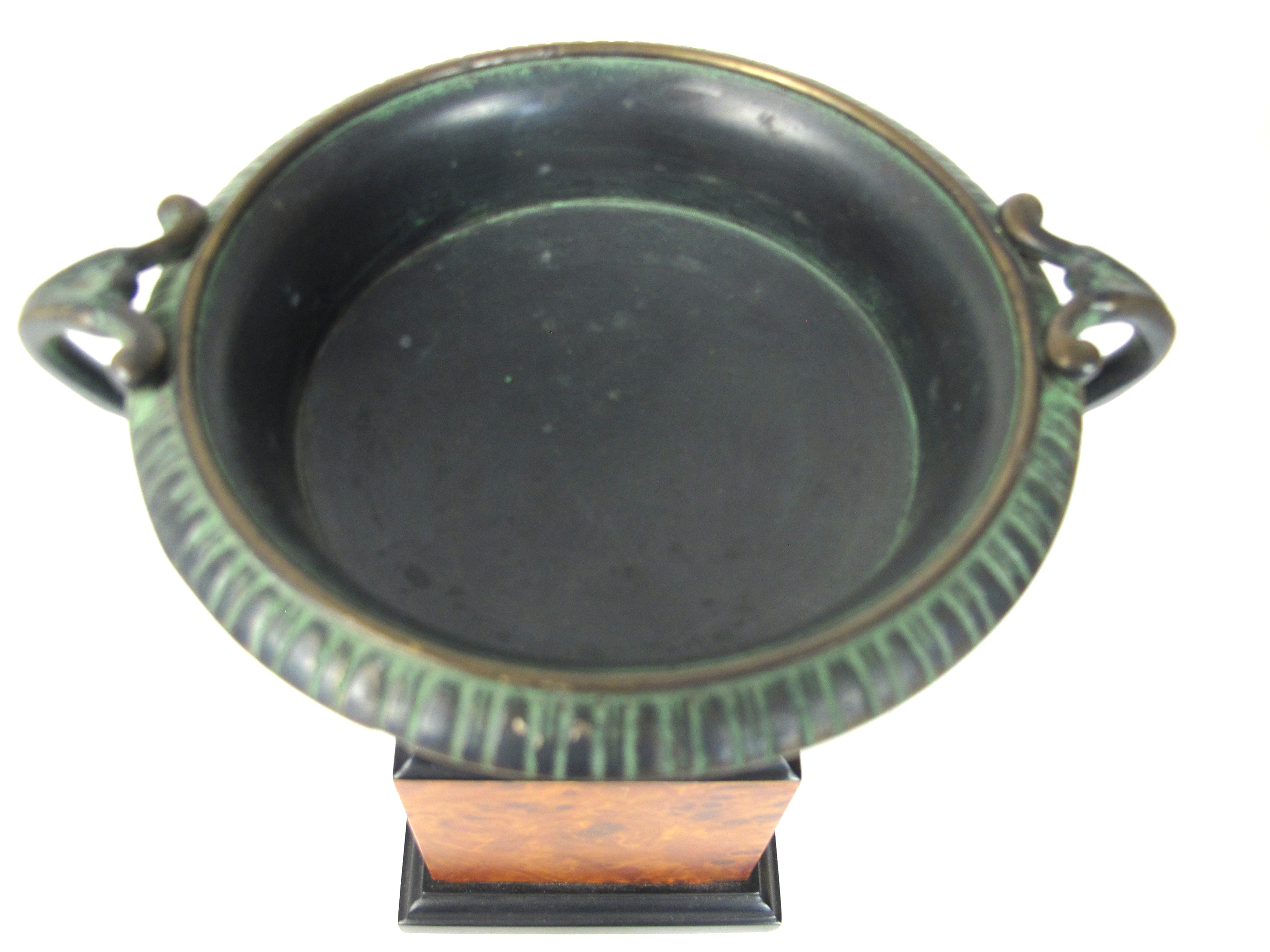 Bronze Urn on Top of Rare Wooden Base | Property Room
