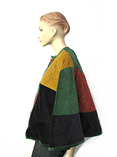 Vintage Women's Multi-Colored Half Cloak | Property Room