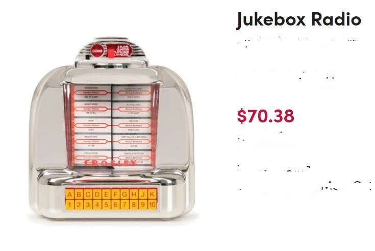 wireless music experience back to yesteryear with the jukebox radio and ...